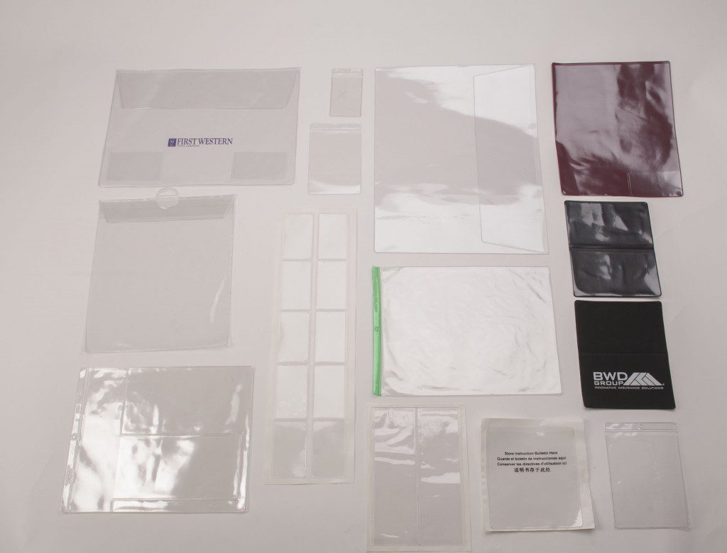 Vinyl Pockets, Pouches, and Sleeves - K&L Looseleaf Products, Inc.
