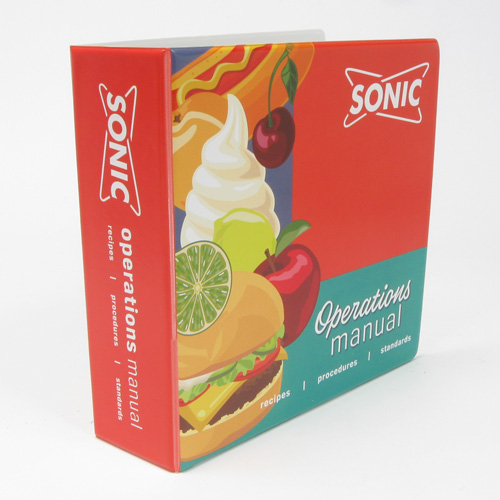 Custom Corporate Binders - Sonic - K&L Looseleaf Products, Inc.