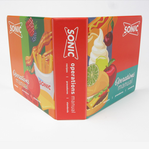 Custom Corporate Binders - Sonic - K&L Looseleaf Products, Inc.