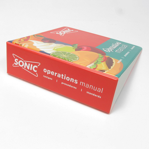 Custom Corporate Binders - Sonic - K&L Looseleaf Products, Inc.