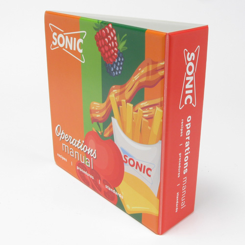 Custom Corporate Binders - Sonic - K&L Looseleaf Products, Inc.